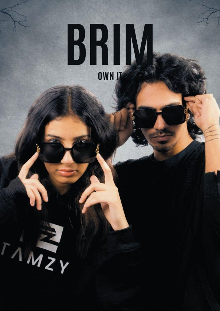 BRIM - Hexagonal Sunglasses - Bold, Stylish, & Protective